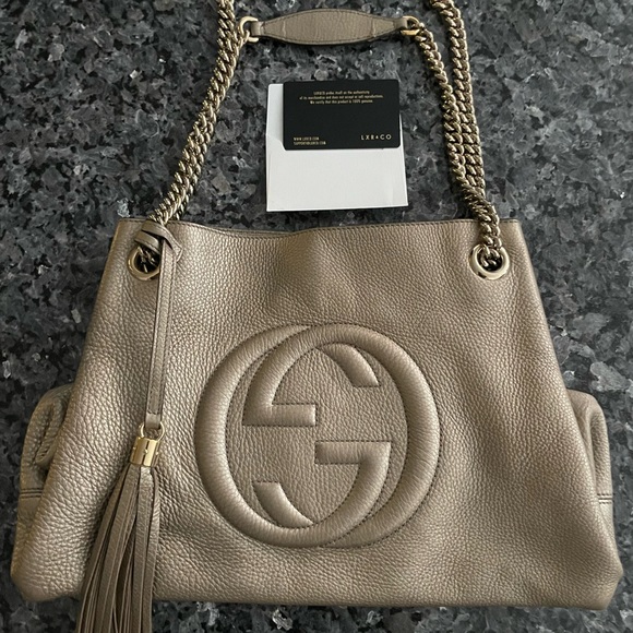 Gucci | Bags | Authentic Gucci Med Soho Bag Excellent Condition Minor ...